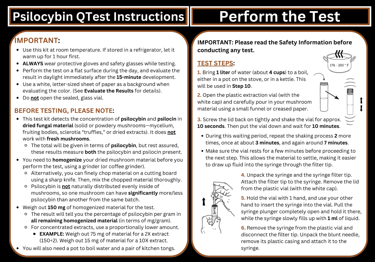 QTest Purity Test Kit Basics - Bunk Police