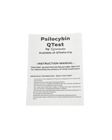 Drug Test Shrooms with Our Psilocybin Potency Test Kit