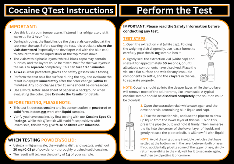QTest Purity Test Kit Basics - Bunk Police